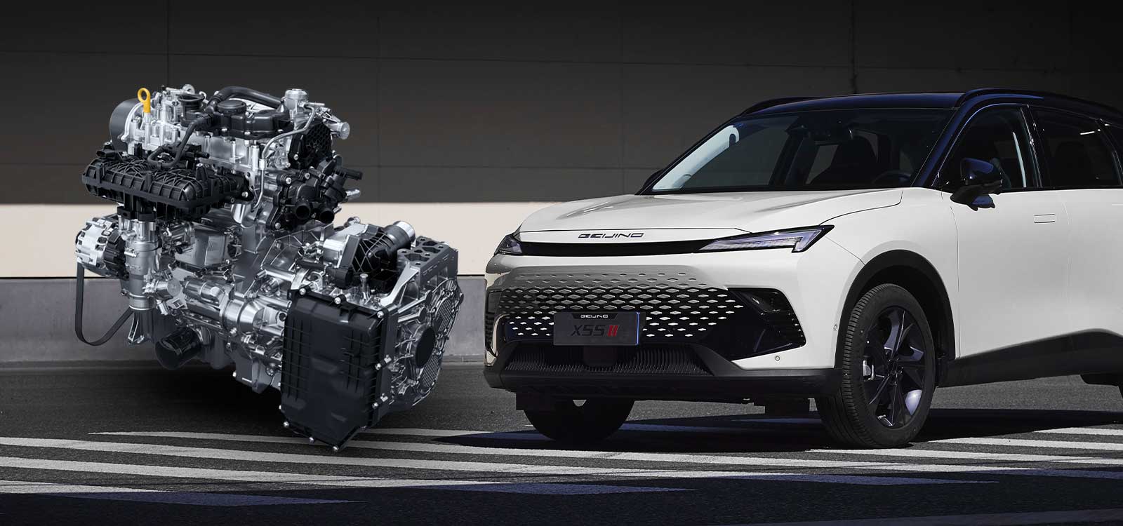 Cómo funciona el motor Magic Core del BAIC X55 - BAIC
